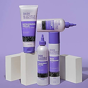 SoftSheen-Carson Dark&Lovely Detangling Cream, 6.8 Fl Oz - For Protective Styles, With Peppermint&Avocado Oil for Braids, Weaves, Wigs&Locs No Dyes, No Mineral Oil, No Petrolatum