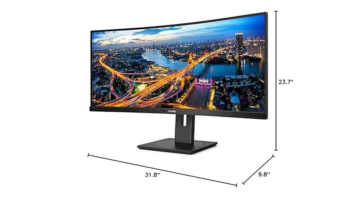 Philips 346B1C UltraWide 34" Curved Monitor - 4Yr Warranty