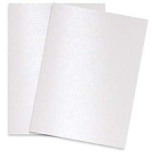 Limited Papers (TM) Shimmer Pure White Pearl, Text and Cardstock Digital Metallic Stationary Paper. Perfect for Business, Invitations, Weddings. and More. Variety of Sizes. (8.5 x 11, 80 lb. - Text)