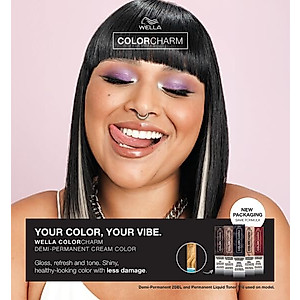 COLORCHARM Demi Permanent Hair Color| 7WG Medium Caramel Blonde | Gloss, Refresh and Tone | 2 Fl Oz