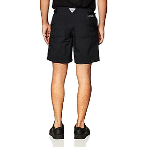 Columbia Men's PFG Blood and Guts III Short, Stain Repellant, Sun Protection, Black, 40