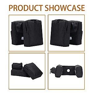 ATV Tank Top Bag, Motorcycle Saddlebags, Storage Saddle Bag for Snowmobile, UTV Waterproof Cargo Pocket, Universal Durable Front Accessories, Storage Pack with Water or Drink Pocket