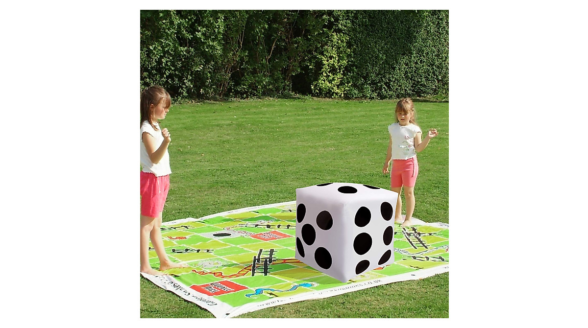 Inflatable Jumbo Dice Set for Fun Games - 20