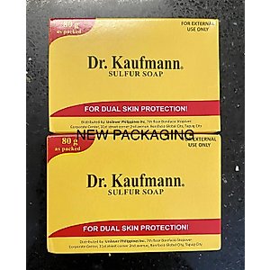Lot of 2 Dr. Kaufmann Medicated Sulfur Soap