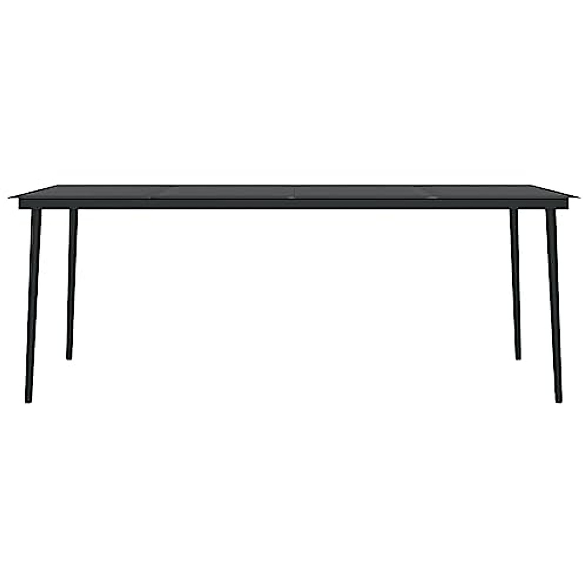 WHOPBXGAD 7 Piece Patio Dining Set Lawn Furniture,Patio Furniture Sets,Patio furnitureSui for patios, Gardens, lawns, Balconies, Poolside,with s Gray