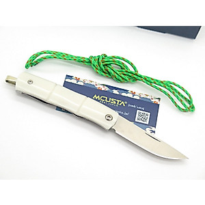 Mcusta Seki Japan Shiro-Take MC-153 AUS-8 Bamboo Folding Money Clip Pocket Knife