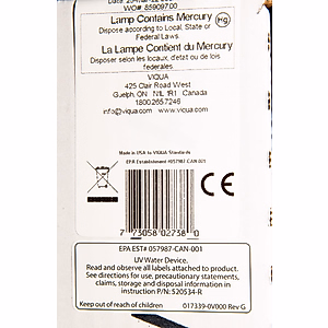 VIQUA S463RL Replacement UV Lamp for VIQUA S5Q-PA system