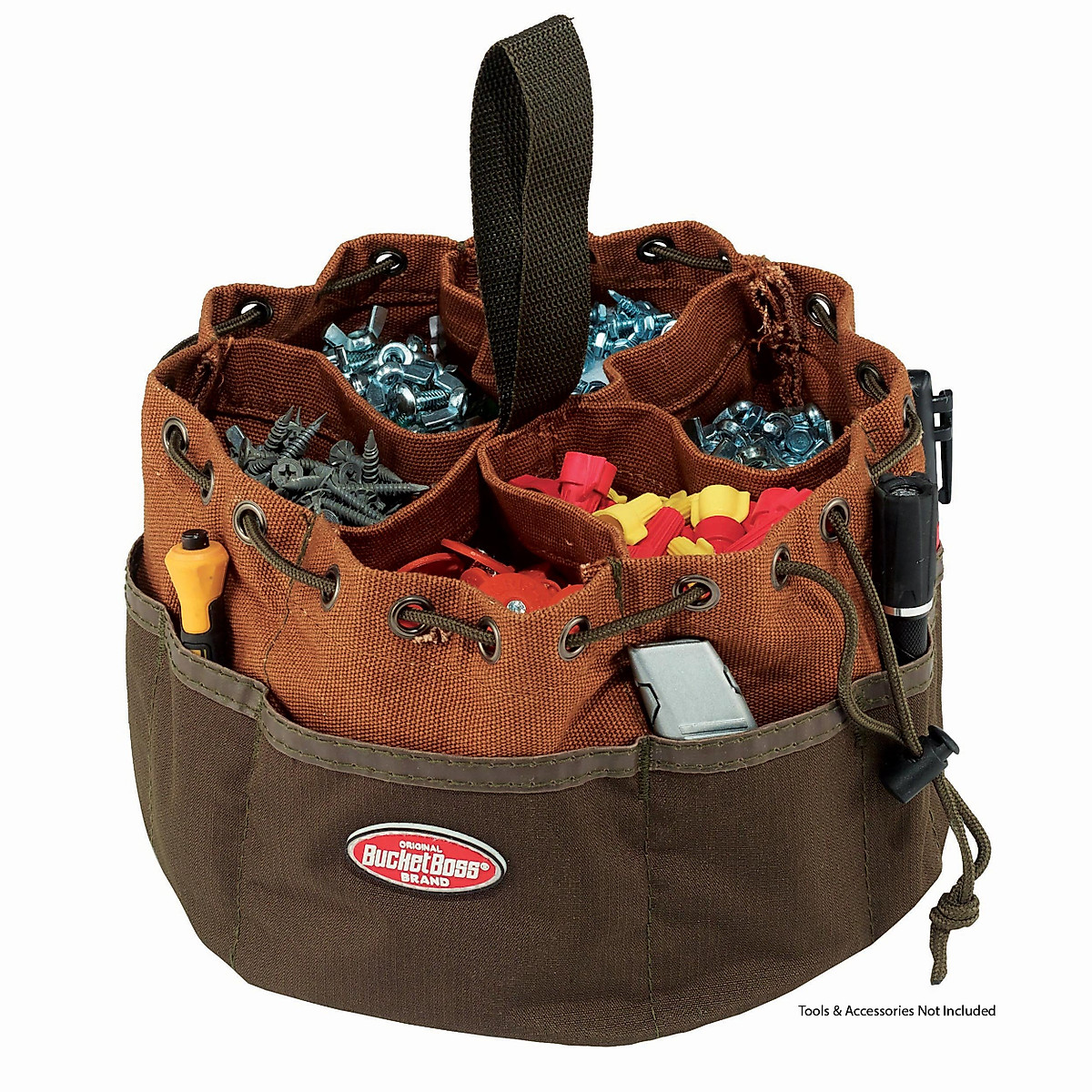 Bucket Boss Parachute Bag - 19 Pockets, Model# 25001