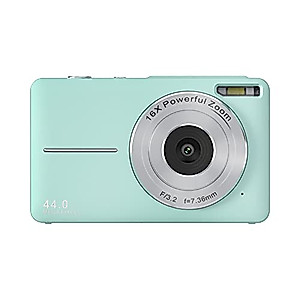 1080p High-Definition Digital Camera 44 Million Photos 16x Digital Zoom Camera Anti-Shake Proof Home Camera,Electronic Anti-Shake, Face Distinguish, Ideal Xmas Gifts for Family