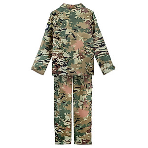 ReliBeauty Soldier Costume Army Camouflage Uniform,120
