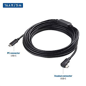 Cable Matters Unidirectional Active USB C Cable 16.4 ft for Oculus Quest 2 Headset and Hard Drives (Compatible with Oculus Link Cable) 5Gbps Data Transfer, No Video, No Power Delivery Support
