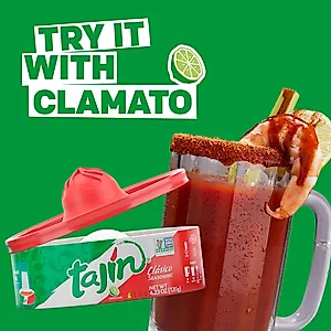 Tajín Clásico Chile Lime Seasoning Rimmer 4.23 oz
