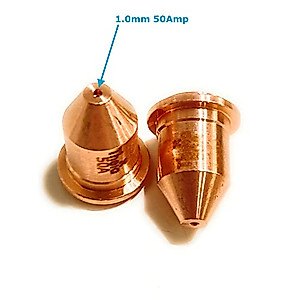 Theia Plasma | New conical tip 50A 1.0mm with Electrode 52582 | plasma cutting consumable IPT&PT-60/40IPT&PT60/40 work for Everlast powerplasma (22)