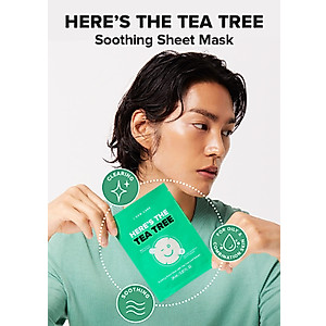 I DEW CARE Sheet Mask Pack - Let’s Get Sheet Faced + Tea Tree Sheet Mask - Here's The Tea Tree Bundle