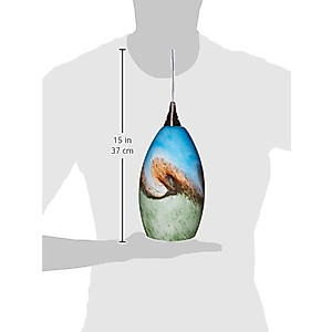 Elk Home 10077/1 Geologic Configurable Multi Pendant in Satin Nickel