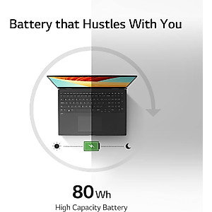 LG Gram 17 2023 Business Laptop - Intel Evo 13th Gen i7-1360P - Windows11 Pro - 17inch WQXGA IPS Display DCI-P3 99% - Backlit Keyboard - Thunderbolt4 - Wi-Fi 6E - HDMI Cable (16GB RAM |1TB SSD)