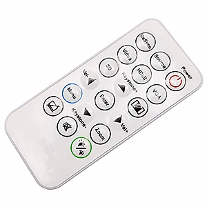 INTECHING INA-REMPJ001a Projector Remote Control for InFocus IN220, IN222, IN224, IN226, IN228, IN226ST, IN1156, IN1188HD
