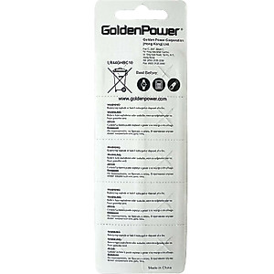 Kitstar LR44GH Alkaline Button Cell 1.5V Battery Hi-Pro Strongest Leak-Proof Performance,10 Count (Pack of 1)