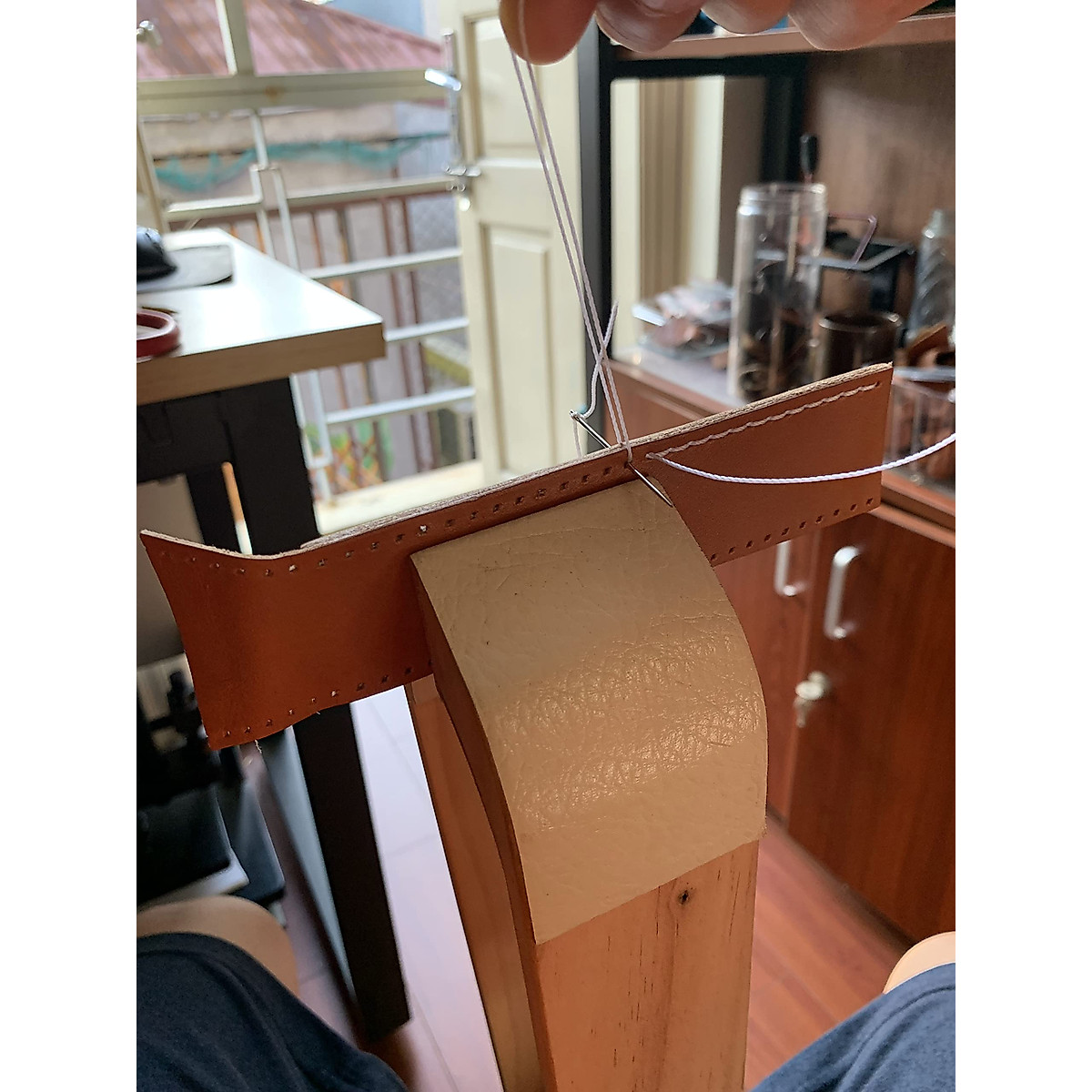 Leather Pen Display Stand Ink Pen Holder Pencil Display for Desk Pencil Holder for Desk Decor Desk Organizer, Fountain Pen Ballpoint Pen Display for Home School Office