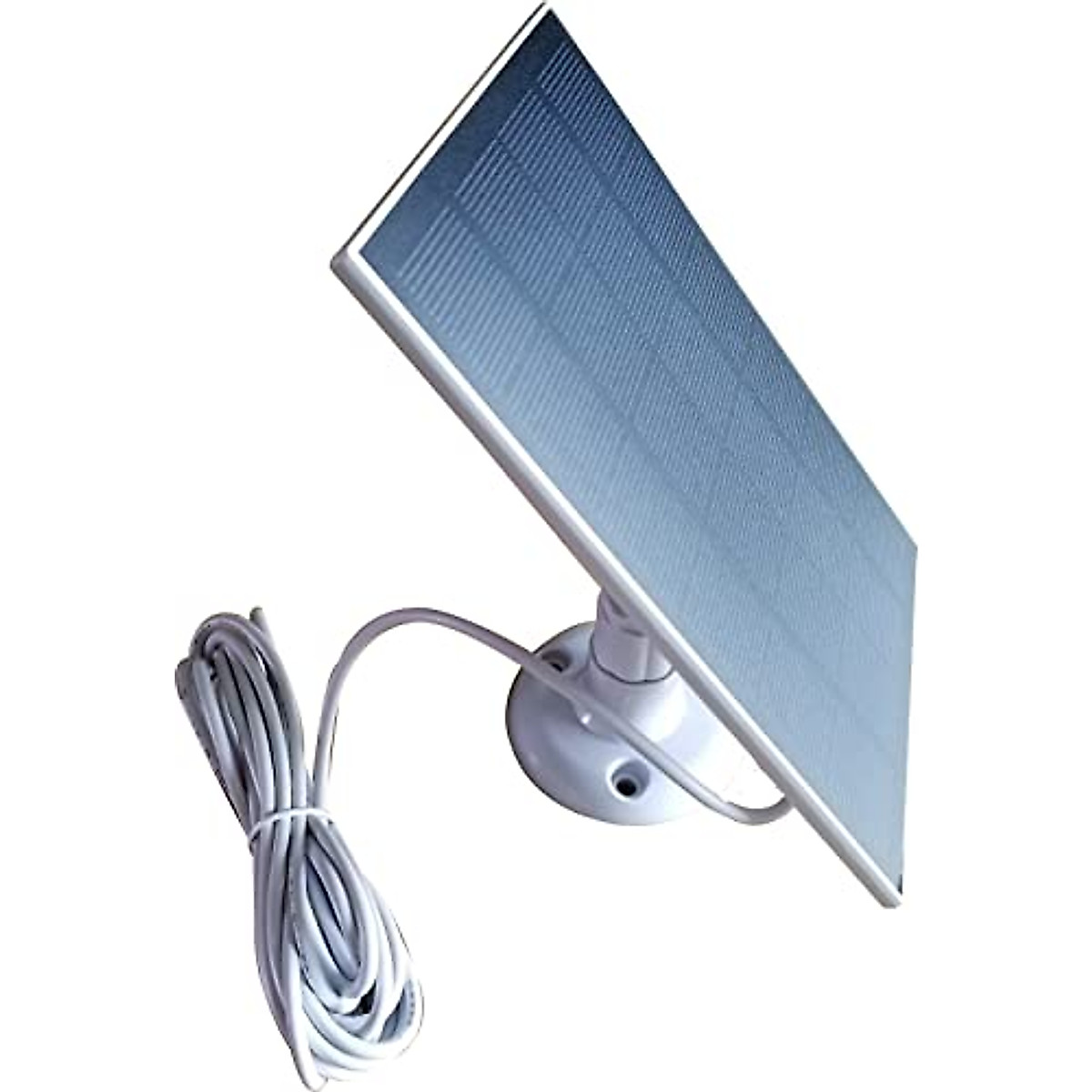 Solar Panel for Camera 3.3W Powered Surveillance Cam 10ft Charging Cable 5V microUSB Port