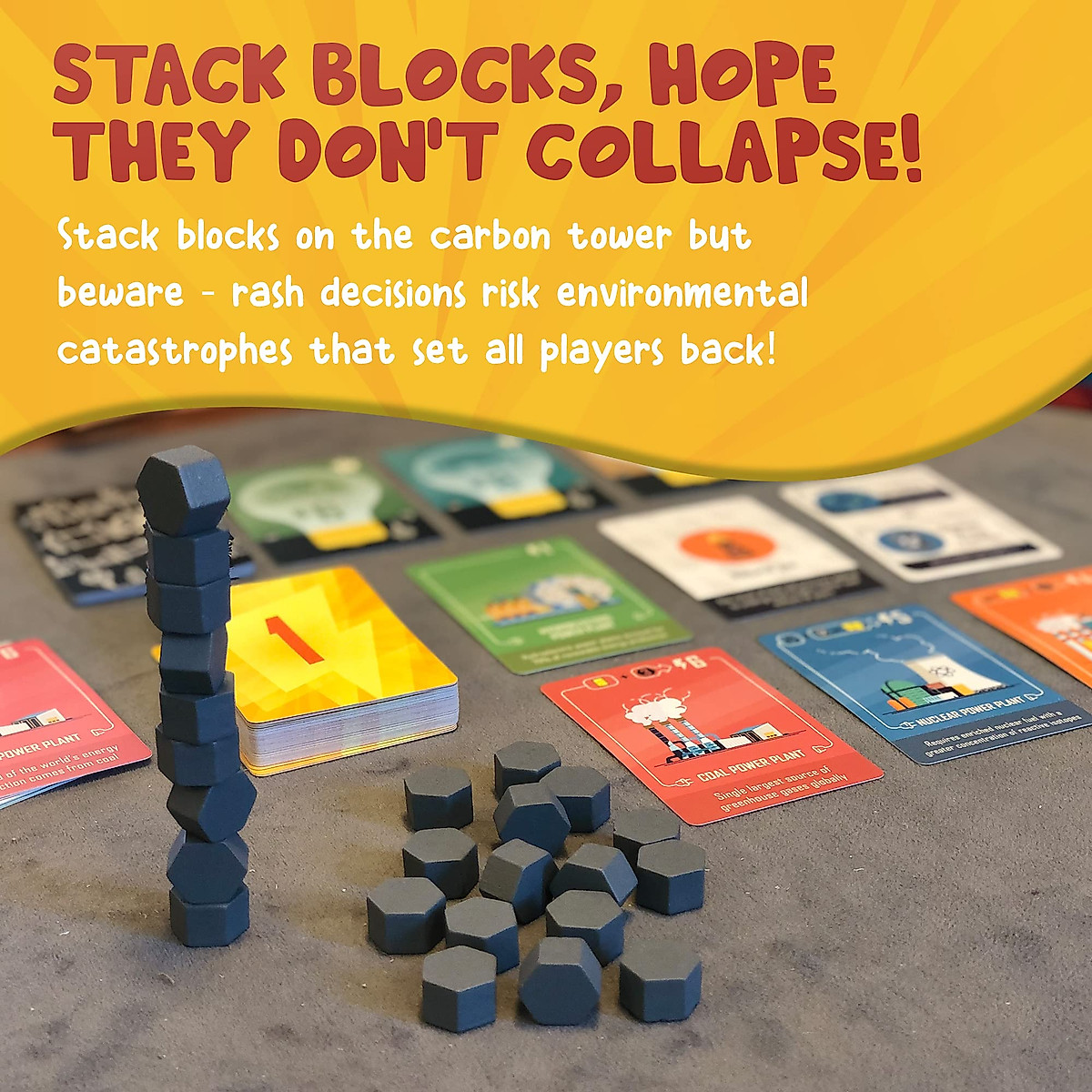 Power Failure: A Strategy Card Game About Power Plants and Energy Generation – Science Board Game on Nuclear, Renewable, and Fossil Fuels - Educational STEM Board Game for Gamers, Adults and Families