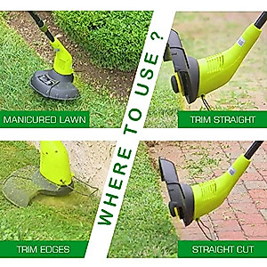 SB601RB-3Pack Replacement Blade Sharp Blade, Replacement Blades, Weed Wacker Blades Compatible with Electric/Trimmer/Edger Blade for SB600E, SB601E & SB602E, Yellow