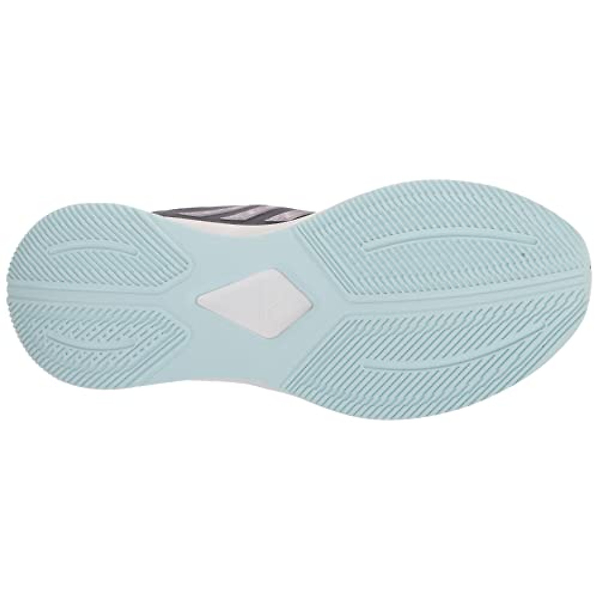 adidas Women's Duramo Protect Running Shoe, Grey/Matte Purple Metallic/Almost Blue, 10