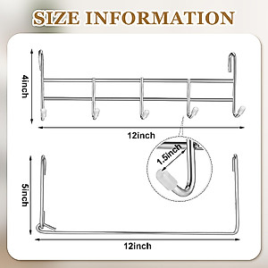 CroBlissful 2 Pack Paper Towel Hanger with Hook for Wire Shelving Paper Towel Holder and Hook Set for Camp Chef Stove Side Shelves Utensils Hanging Kit Grills Kitchen