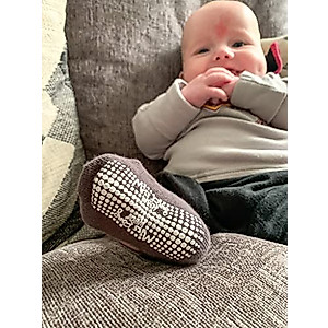 Baby Socks With Non Slip Grips Toddler Socks Infant Socks For 0-6,6-12,12-36 months Baby Boy Girl by Miss Fong Wear