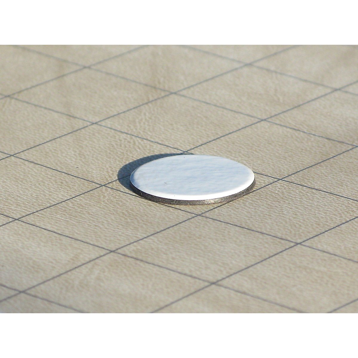 Hedral Value Pack of 24 - Dry Erase - Reusable - Blank 1" Circle Board Game Chits Tiles Counters Markers DIY D&D