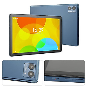 Luqeeg 10.1 Inch Tablet for Android 11-1920x1200 HD Resolution, 2.4G 5G WiFi Gaming Tablets, 8GB RAM 128GB ROM, Octa Core Processor, 5MP + 13MP Camera, 8800mAh Ultra Long Standby (Dark Blue)