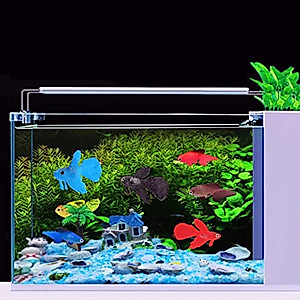 Artificial Aquarium Fishes Plastic Gold Fish Moving Floating Fish Artificial Small Fish Lifelike Fake Fish Tank Decoration Ornaments