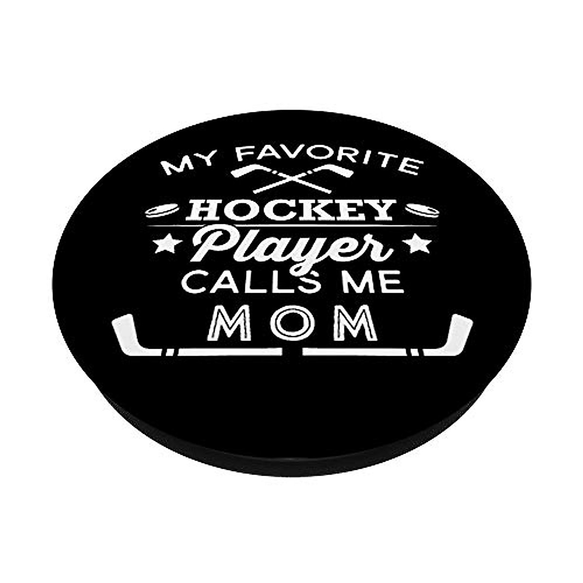 Favorite Ice Hockey Player Gift For Mom PopSockets PopGrip: Swappable Grip for Phones & Tablets