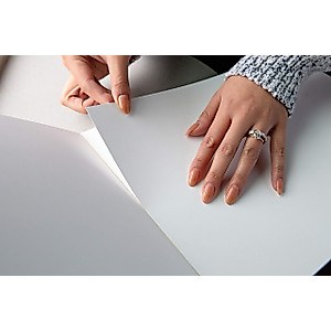 Strathmore 300 Series Bristol Paper Pad, Smooth, Tape Bound, 14x17 inches, 20 Sheets (100lb/270g) - Artist Paper for Adults and Students - Markers, Pen and Ink