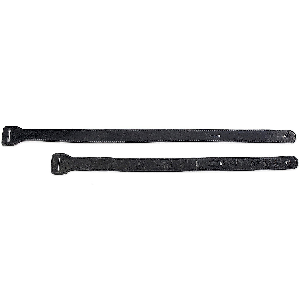 Walker & Williams XL-60 Black Guitar Strap Extender Lengthens W&W Straps Up To 60" For Acoustic, Electric, And Bass Guitar Straps