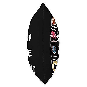 Anime Manga Kawaii Japanese Gifts Kawaii Manga Sushi-Eat Sleep Repeat-Cute Anime Throw Pillow, 16x16, Multicolor