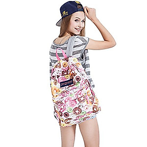 JanSport Unisex SuperBreak Multi Donuts Backpack,One Size