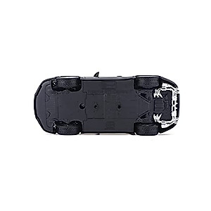 Bburago Diecast Model Car Porsche 911 Carrera S Black with Silver Wheels 1/24 21065