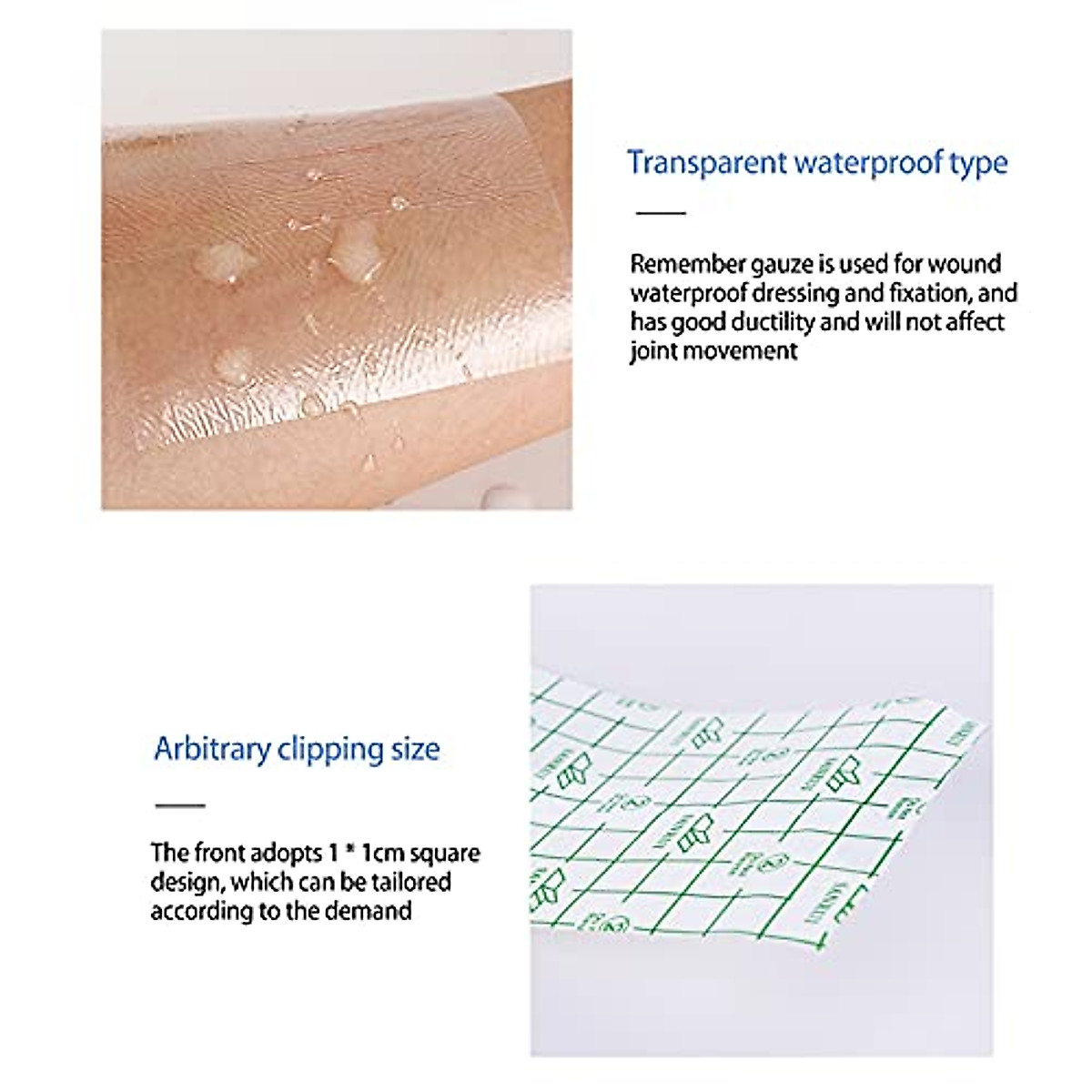 for Extensions Waterproof Skin Aftercare Bandage Film Transparent Dressing accessories Piercing after Care Solution