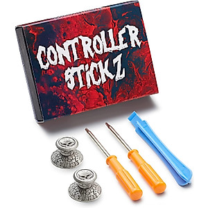 Xbox Thumbstick Replacements - Compatible with Xbox One and Series S/X Controllers - Includes Screwdriver & Pry Tool