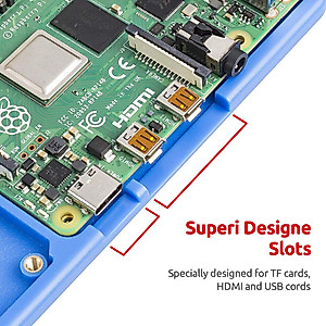 DAOKI RAB Holder DIY Kit 5 in 1 Base Plat Electronic Component Arduino DIY Fun Kit Breadboard Holder for Arduino UNO R3 Mega 2560 Raspberry Pi 4B/3B+/3B/2B+/2B/Zero Breadboard