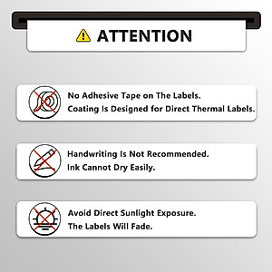 BETCKEY - Compatible DYMO 1744907 (4" x 6") Shipping Labels, Strong Permanent Adhesive & Perforated, Compatible with Rollo, DYMO 4XL & Zebra Desktop Printers[10 Rolls/2200 Labels]