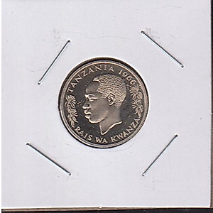1966 TZ Head of President J.K. Nyerere Left Half Dollar Gem Proof