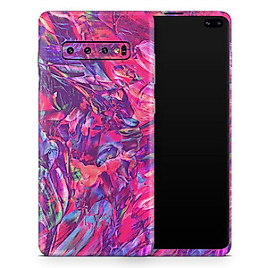 DesignSkinz Liquid Abstract Paint Remix V76 Protective Vinyl Decal Wrap Skin Cover Compatible with The Samsung Galaxy S20 (Screen Trim & Back Glass Skin)