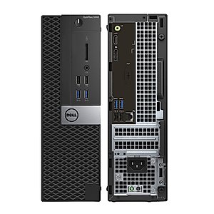 Dell Optiplex 3040 SFF Fast Business Desktop PC - Quad Core i5 6th Gen Processor - 16GB RAM - 256GB SSD - GeForce GT 1030 - Keyboard, Mouse, Wireless WiFi, Windows 10 Professional (64-bit) (Renewed)