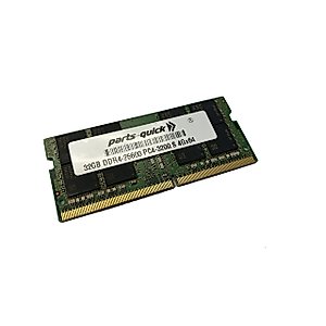 parts-quick 32GB Memory for Acer Extensa 15 215-54G-77VD Compatible DDR4 3200MHz SODIMM RAM