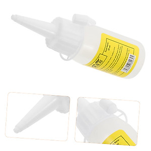 SHINEOFI 5pcs Glue Bottle Applicator Dropper Bottle Mini Dropper Bottles Applicator Bottle Glue Dispensing Bottle Mini Squeeze Bottle Gluing Project Bottle Button Child Filler Plastic