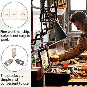 Cutting Blade 3pcs Craft Knife Blades Replacement Blades for Glass Bottle Cutter Alloy Cutter Heads Glass Automatic Cutting Machine Tips