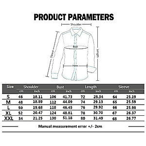 Men's Long Sleeve Stylish Dress Shirts Striped Casual Button Down Shirts Regular Fit Turn-Down Collar Shirt Top (Dark Blue,3X-Large)