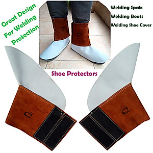 ZaoProteks ZP3003 Welding Spats, Welding Boot Protectors, Welding Shoe Cover, Welding Gaiters